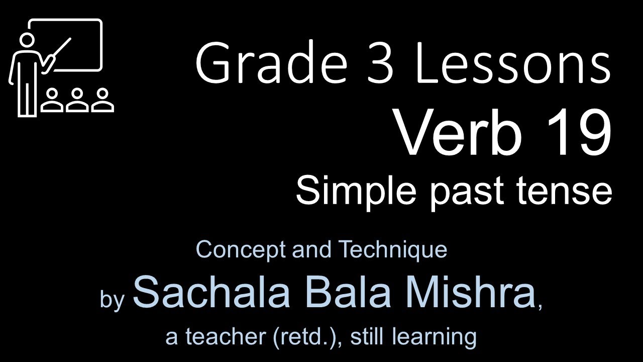 English Lessons For Grade 3 Simple Past Tense Verb 19 YouTube English Lessons For Grade 3 Simple Past Tense Verb 19 YouTube