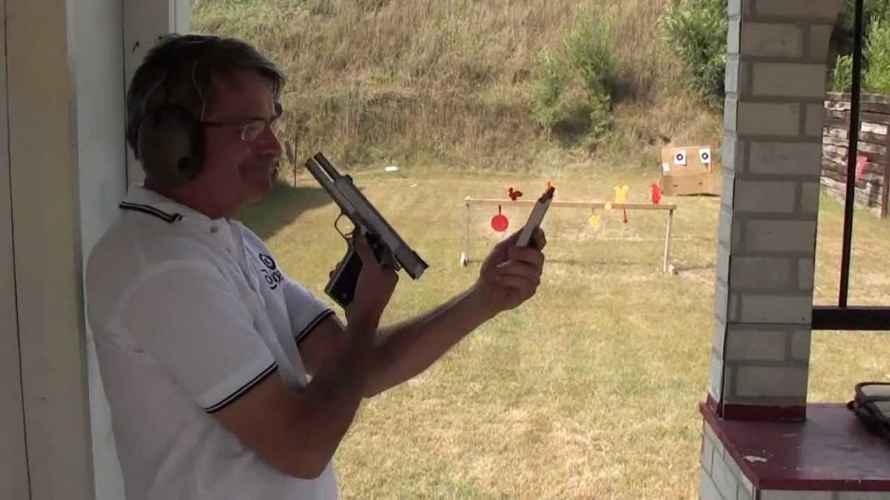 Dan Coonan nails a target that's sideways. - YouTube