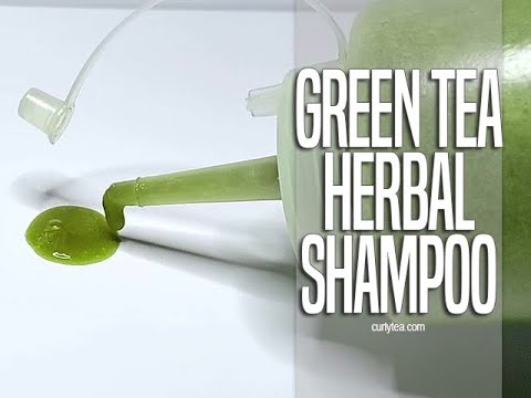 61: Green Tea Herbal Shampoo | DIY Haircare - YouTube