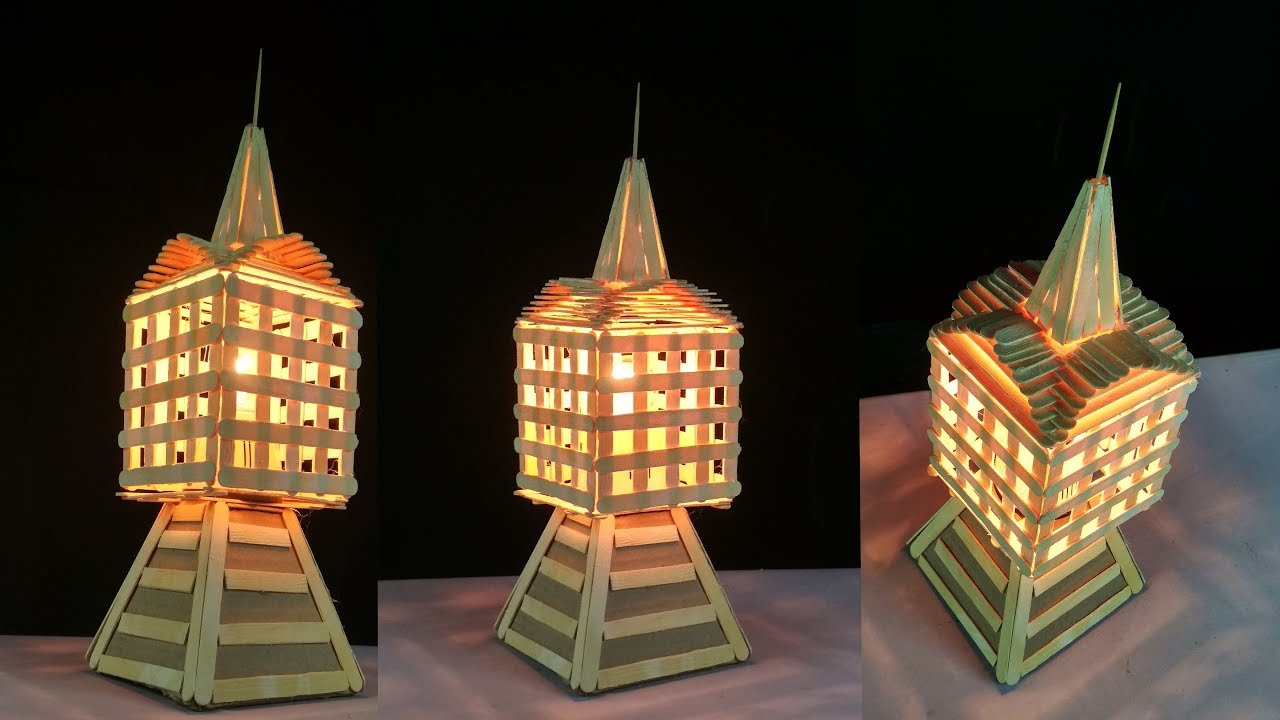 Diy Amazing Night Lamp - How To Make - YouTube