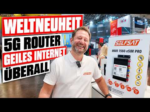 Camping Internet 🤯 5G + STARLINK + STREAMING-TV! So wird DEIN WOHNMOBIL komplett VERNETZT