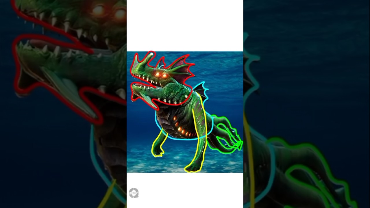 How To Draw A Sea Dragon Leviathan