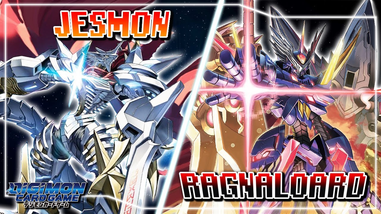Digimon Card Game : JESmon (Red) VS Ragnaloardmon (Black) [ST-12/13 ...