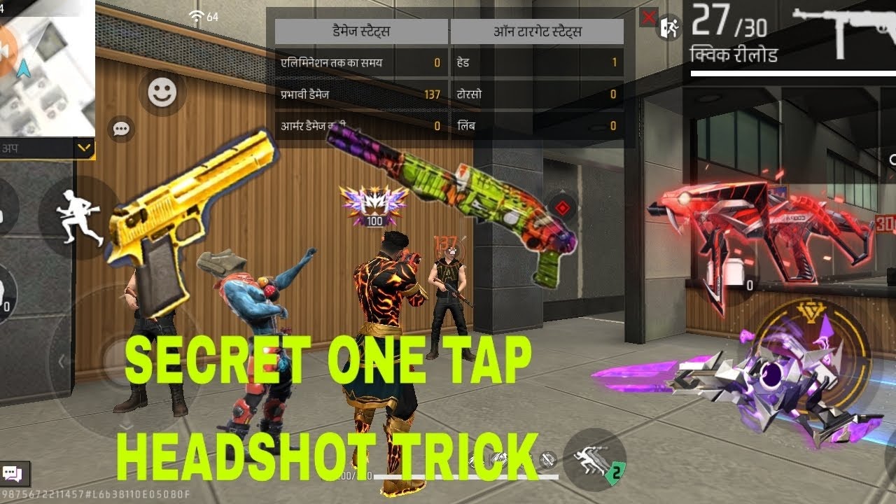 one tap he'd shot trick - YouTube