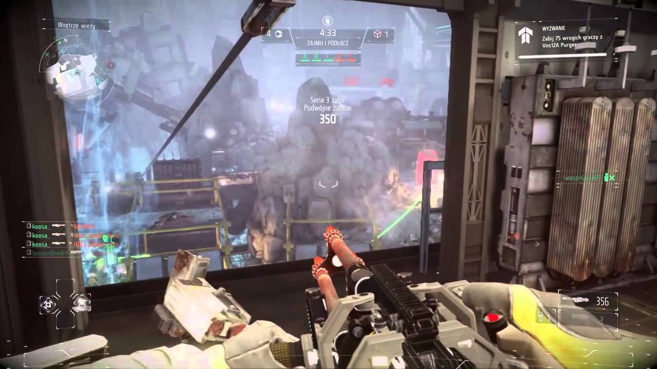 Killzone Shadow Fall minigun ,,The Purger'' - Total Annihilation - YouTube