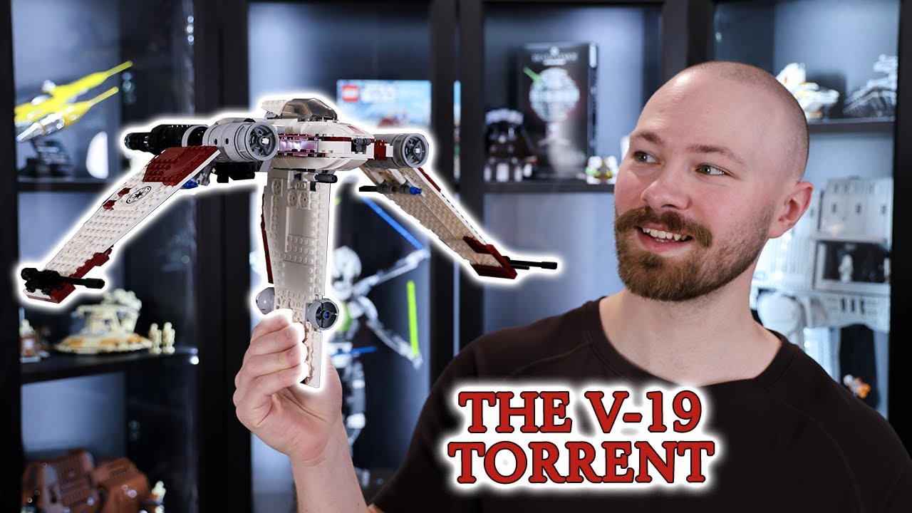 Building The V-19 Torrent & Rare Lego Star Wars Steals - YouTube