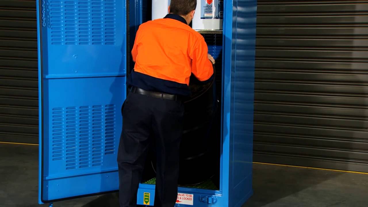 250L Outdoor Flammable Liquid Store: PR251 - YouTube