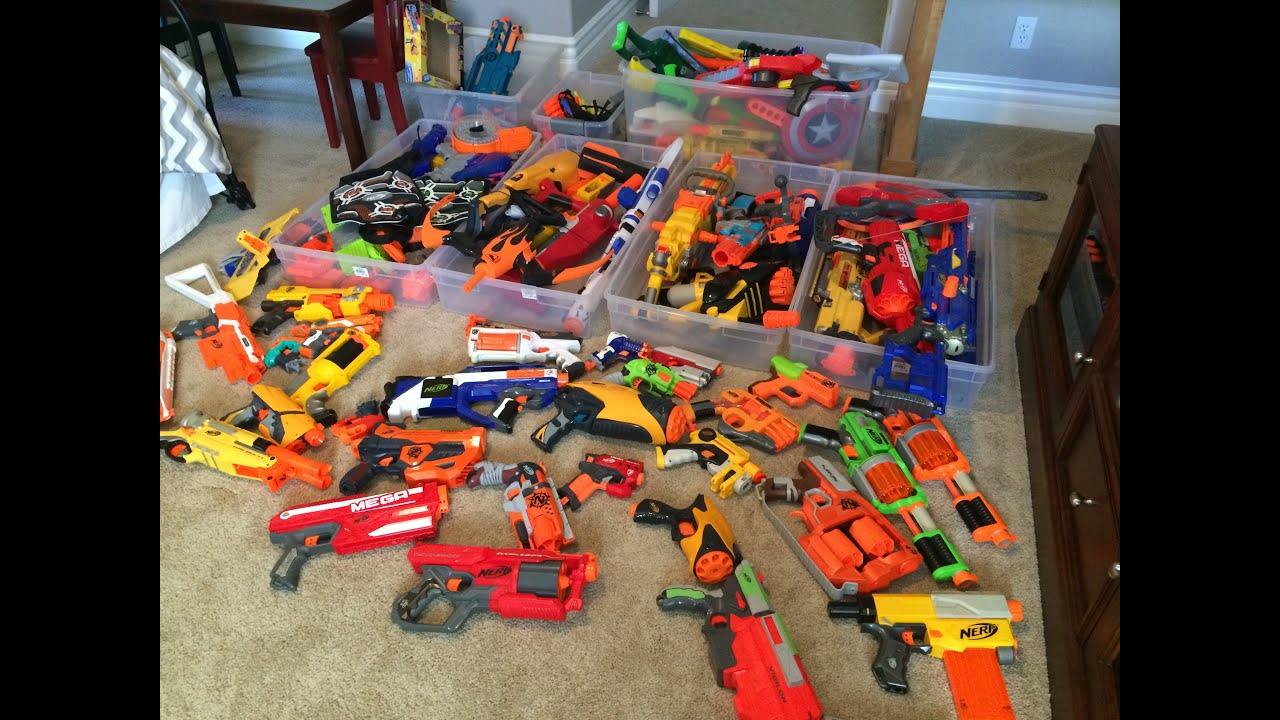 MY HUGE NERF ARSENAL - 2016 - YouTube