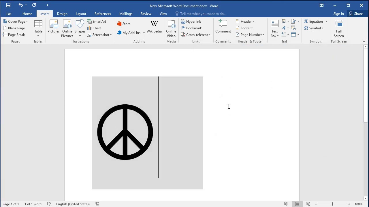 How To Type Peace Symbol In Word YouTube how-to-type-peace-symbol-in-word-youtube