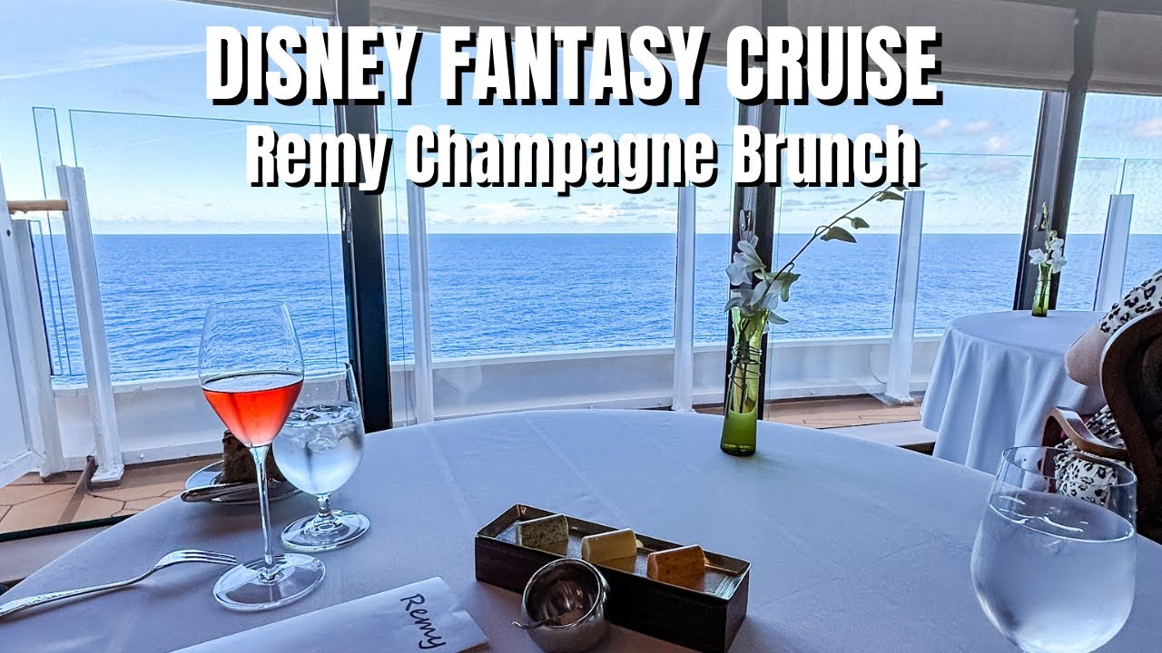 DISNEY FANTASY CRUISE - Remy Champagne Adult Only Brunch - YouTube