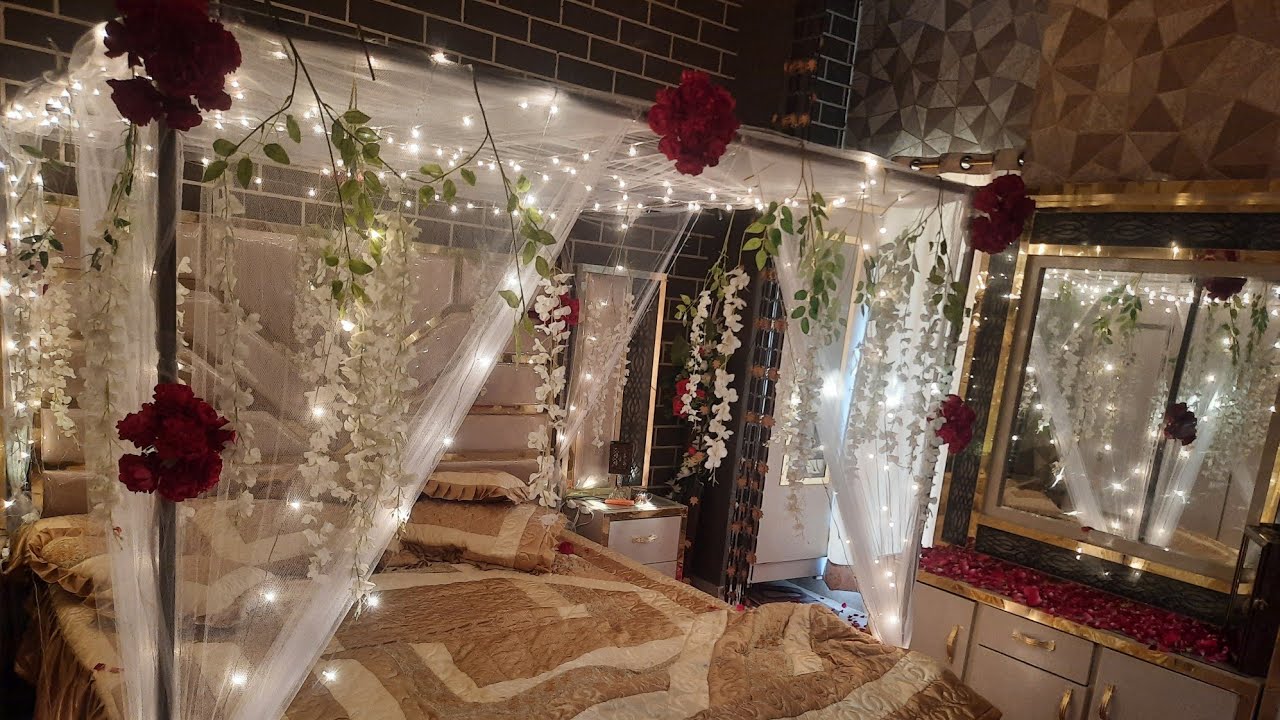 beautiful and simple wadding room | florist decor ideas | bridal rooms ...