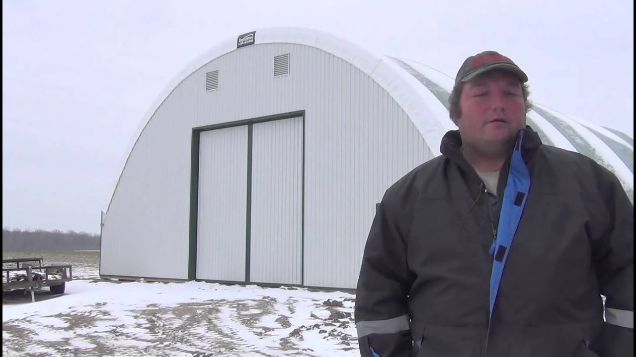 Mark Culp of Florendale Holsteins, 50' x 98' Atlas Building Series for ...