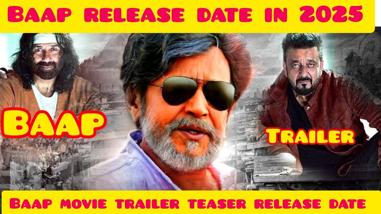 baap movie release date// baap trailer release datte // jaat trailer ...