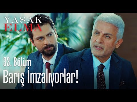 Halit ve Alihan barış imzalıyorlar - Yasak Elma 33. Bölüm