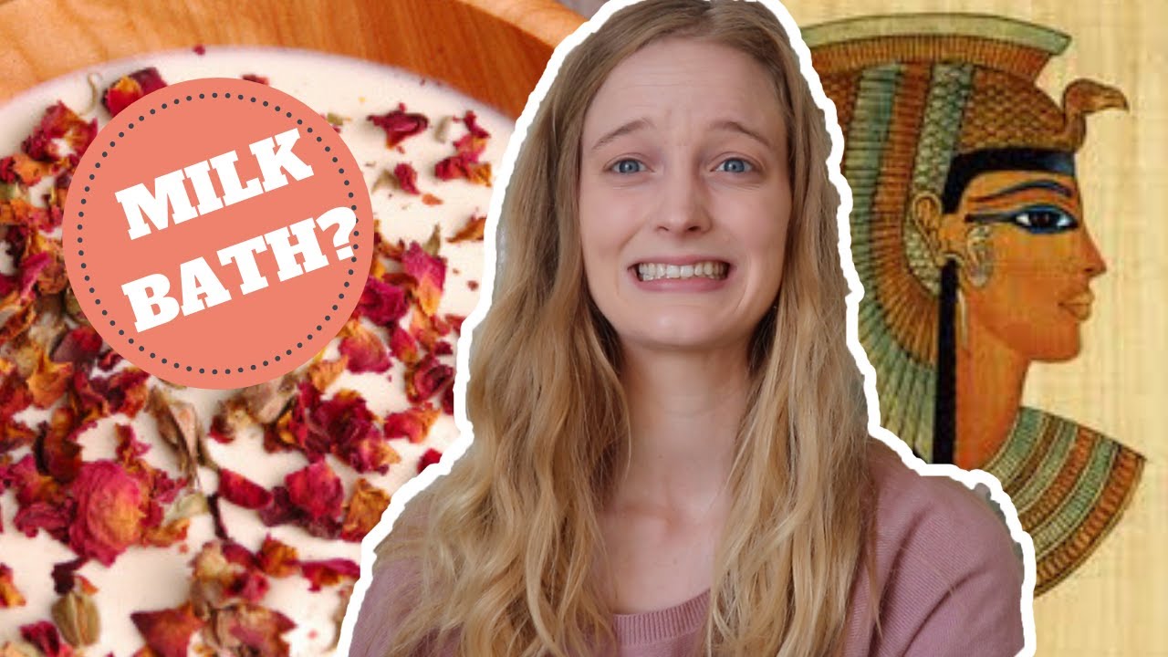 I Tried Cleopatra's Beauty Ritual - YouTube