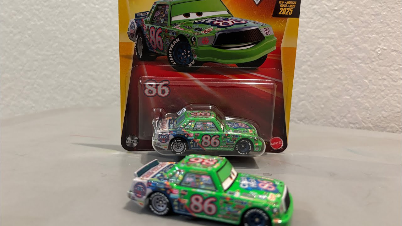 Disney Pixar Cars Race & Rescue Chick Hicks Toy Car - YouTube