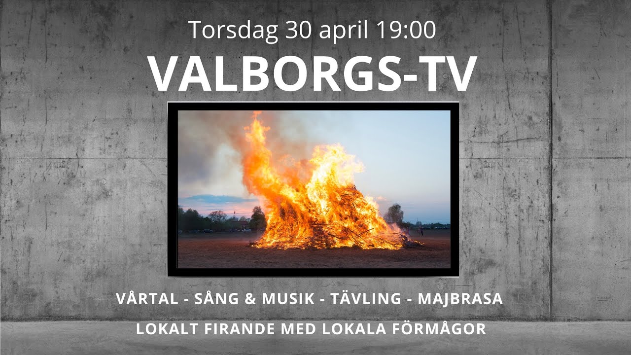 Valborgs-TV 2020 - Livesändning - YouTube