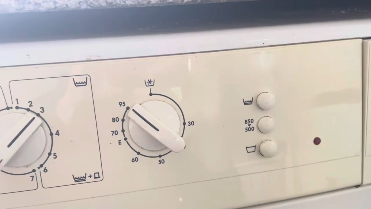 AEG Lavamat 50400: [3] Quick Wash Cottons 95 850 - YouTube