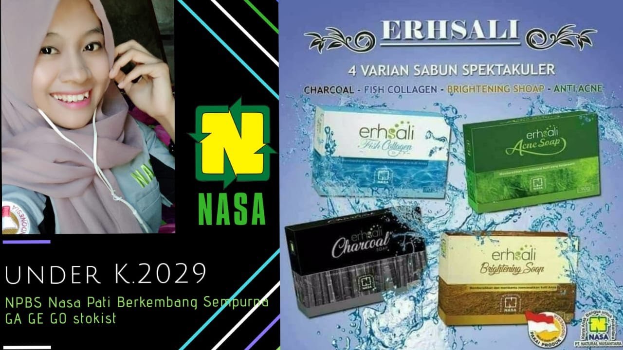 Viral Sabun Erhsali NASA |sabun jerawat,kusam,flek,kerutan| info ...