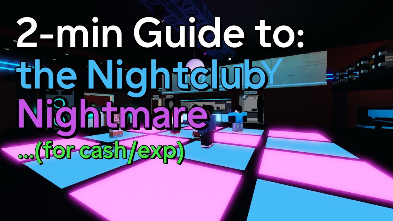 A Beginner's Guide to Notoriety's Nightclub on Nightmare - YouTube