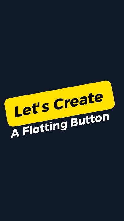 Create an Animated Floating Action Button in Figma #shortvideo #shorts #short #figmadesign # ...