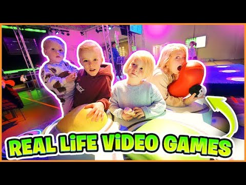 iNDOOR ViDEOGAMES SPELEN MAAR DAN iN HET ECHT! ( Arcade Games XL ...
