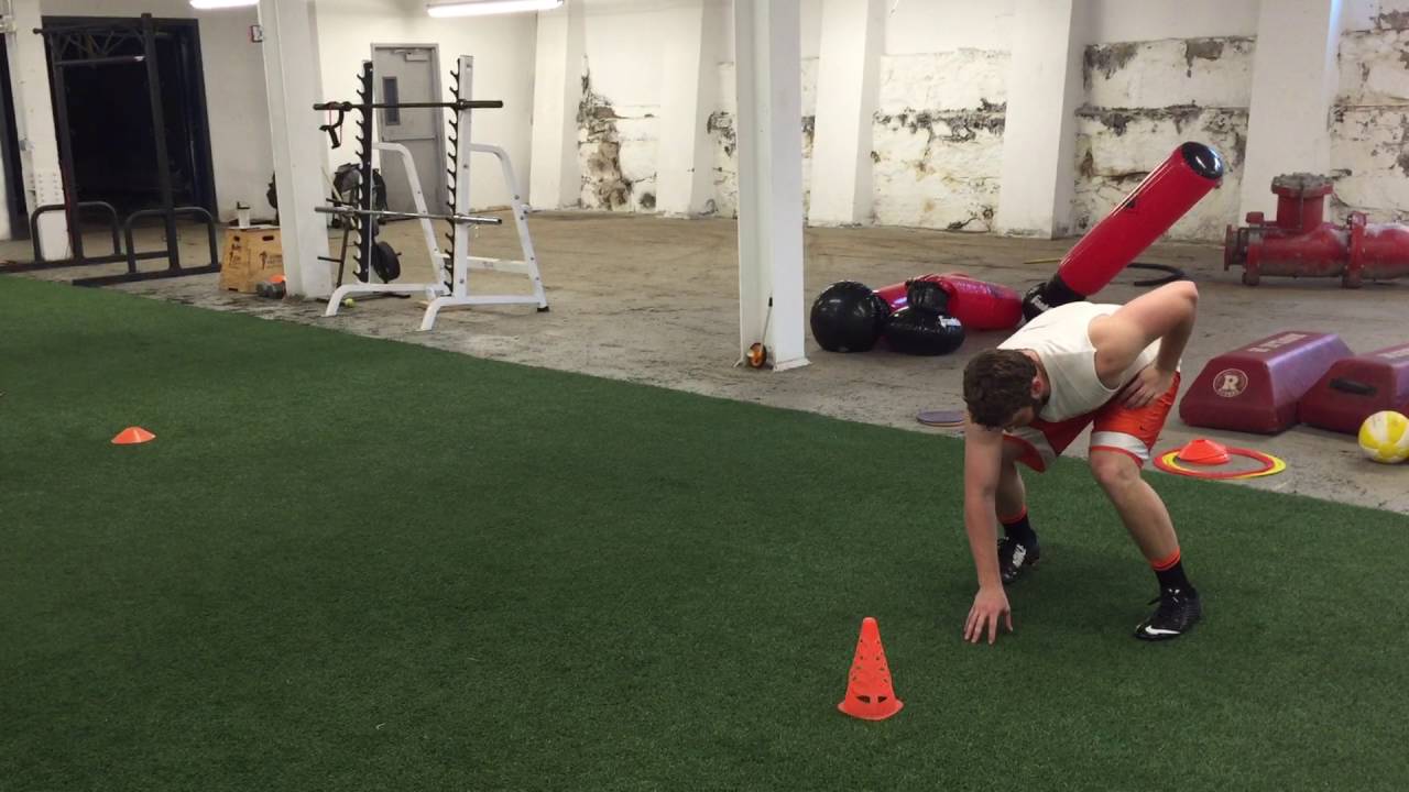 Pro Agility Stop Drill v1 - YouTube