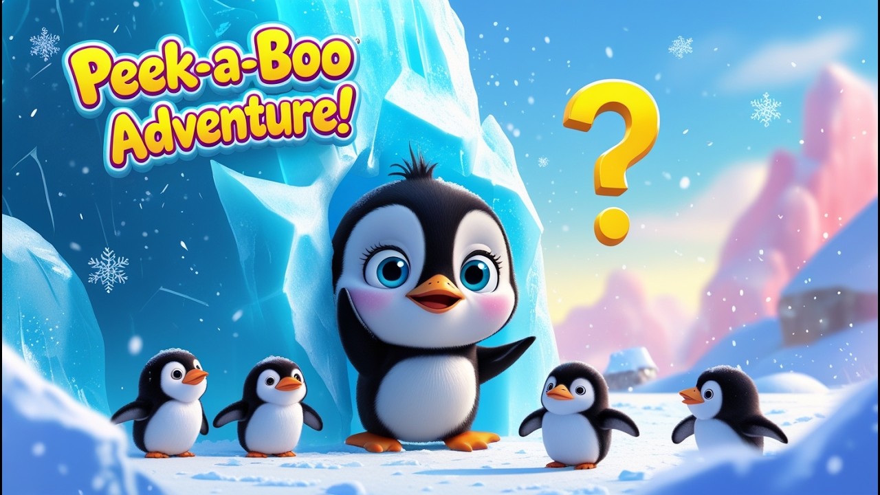 🐧🎶 Pippy the Penguin’s Peek-a-Boo Adventure! | Fun Hide and Seek Song ...