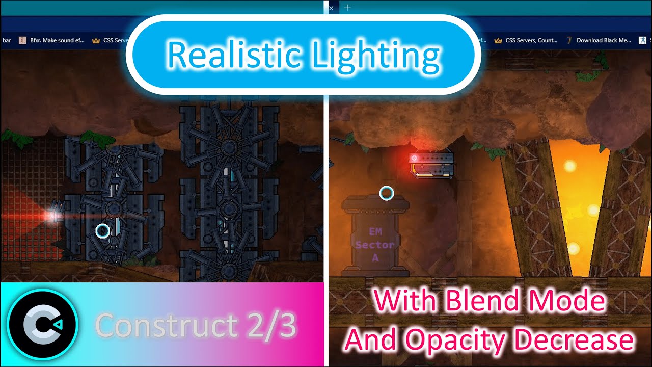 Realistic Lighting - Construct 2/3 - YouTube