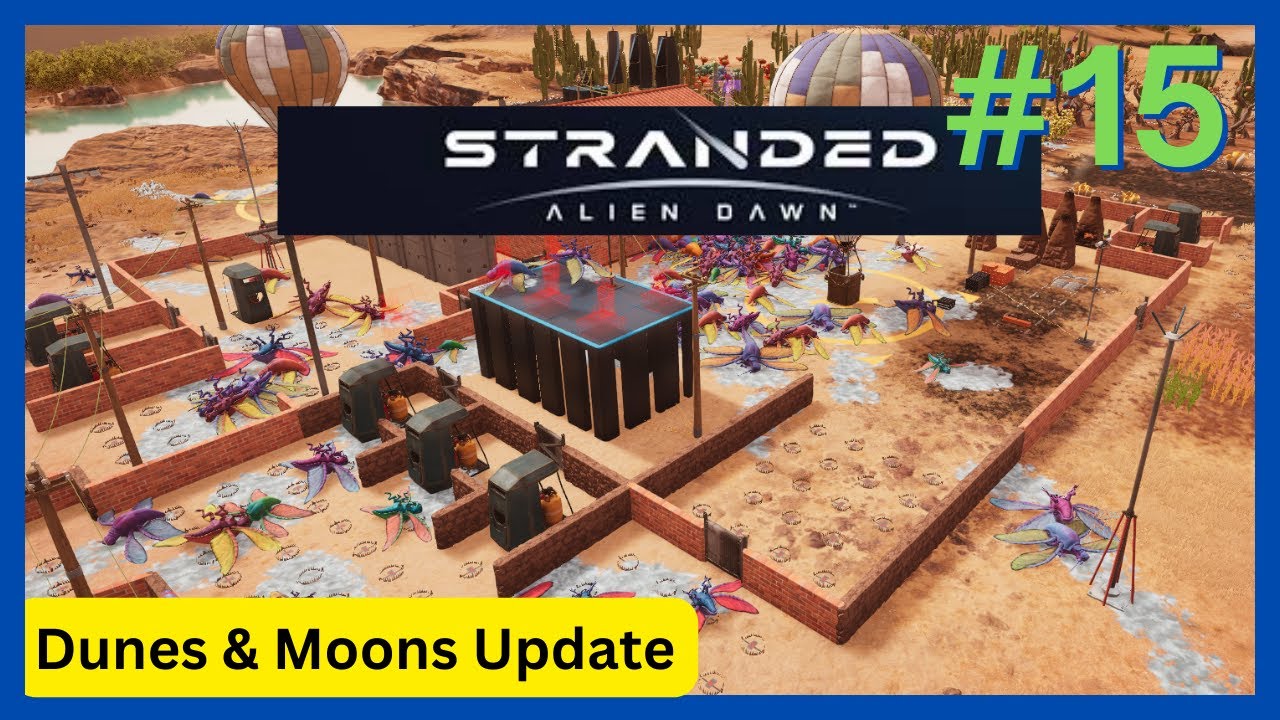 Stranded: Alien Dawn #15 | Insane Difficulty, Desert Biome, Jason Moon - YouTube