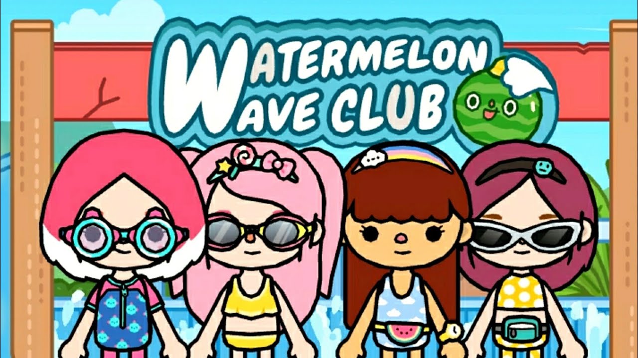 New Location! 🍉 Watermelon Wave Club Out Now! - Toca Life World - YouTube
