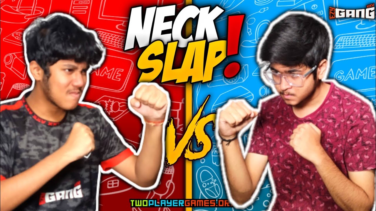 NECK SLAP CHALLENGE! (TWO PLAYER GAMES) - YouTube