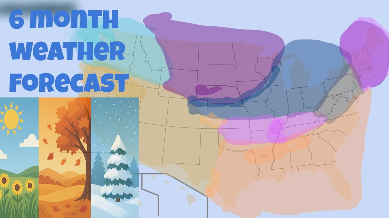 6 month weather forecast - YouTube