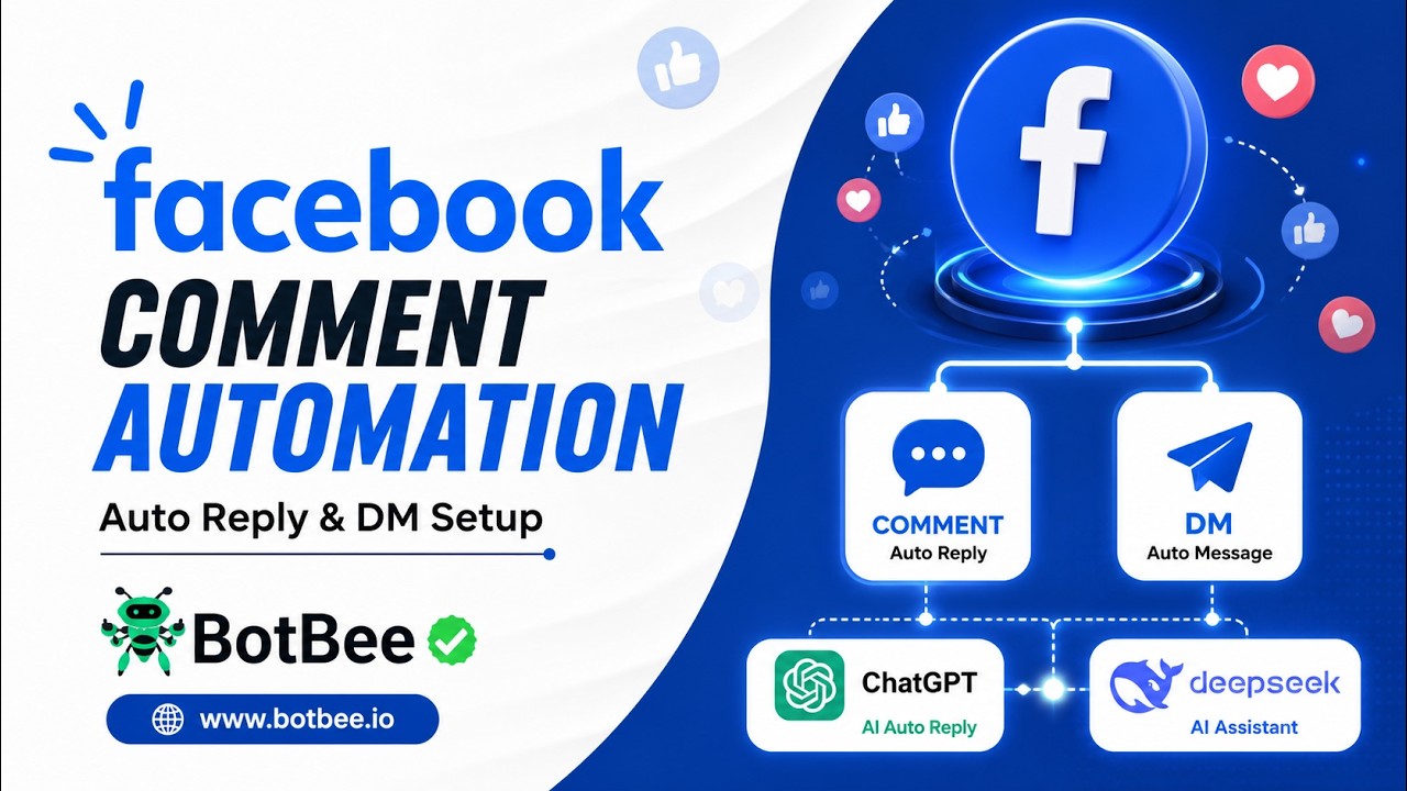 AI Facebook Comment Automation | Auto Reply & Messenger DM (Step-by ...