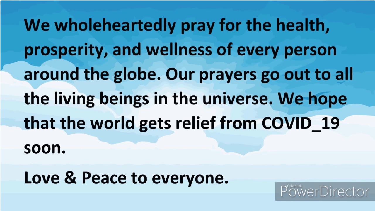 Heal The World | Prayer | Covid-19 | Love & Blessings | Flu | Care ...