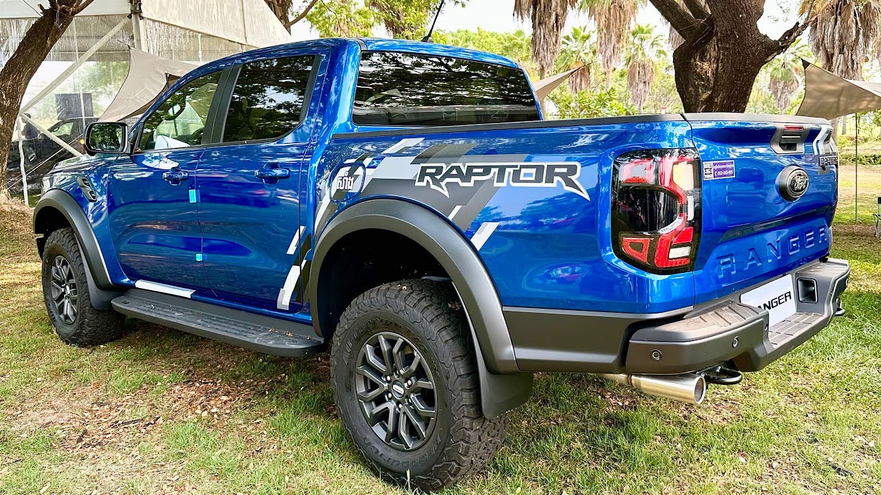 2023 Ford Ranger Raptor 3.0L Twin Turbo V6 EcoBoost 392hp ,583Nm Blue ...