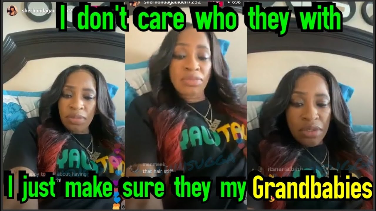 NBA YB Mom Sherhonda Says She Make Sure They're Her Grandbabies She D0N ...