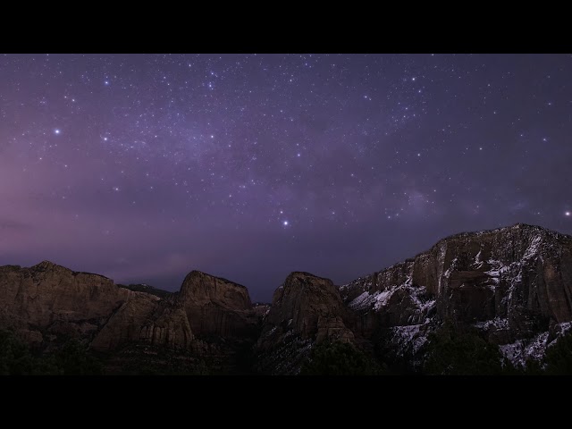 Zion National Park Night Sky 242 Zion National Park Stars Images,