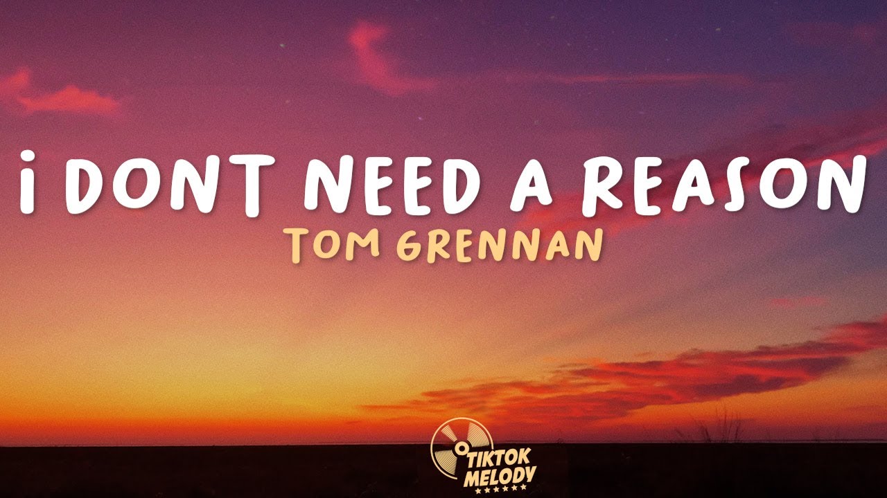 Tom Grennan - I Don't Need A Reason (Lyrics) - YouTube