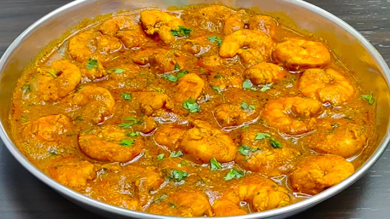 Prawns Tawa Masala Fry | Tawa Fry Prawns | Shrimp Tawa Masala Fry - YouTube