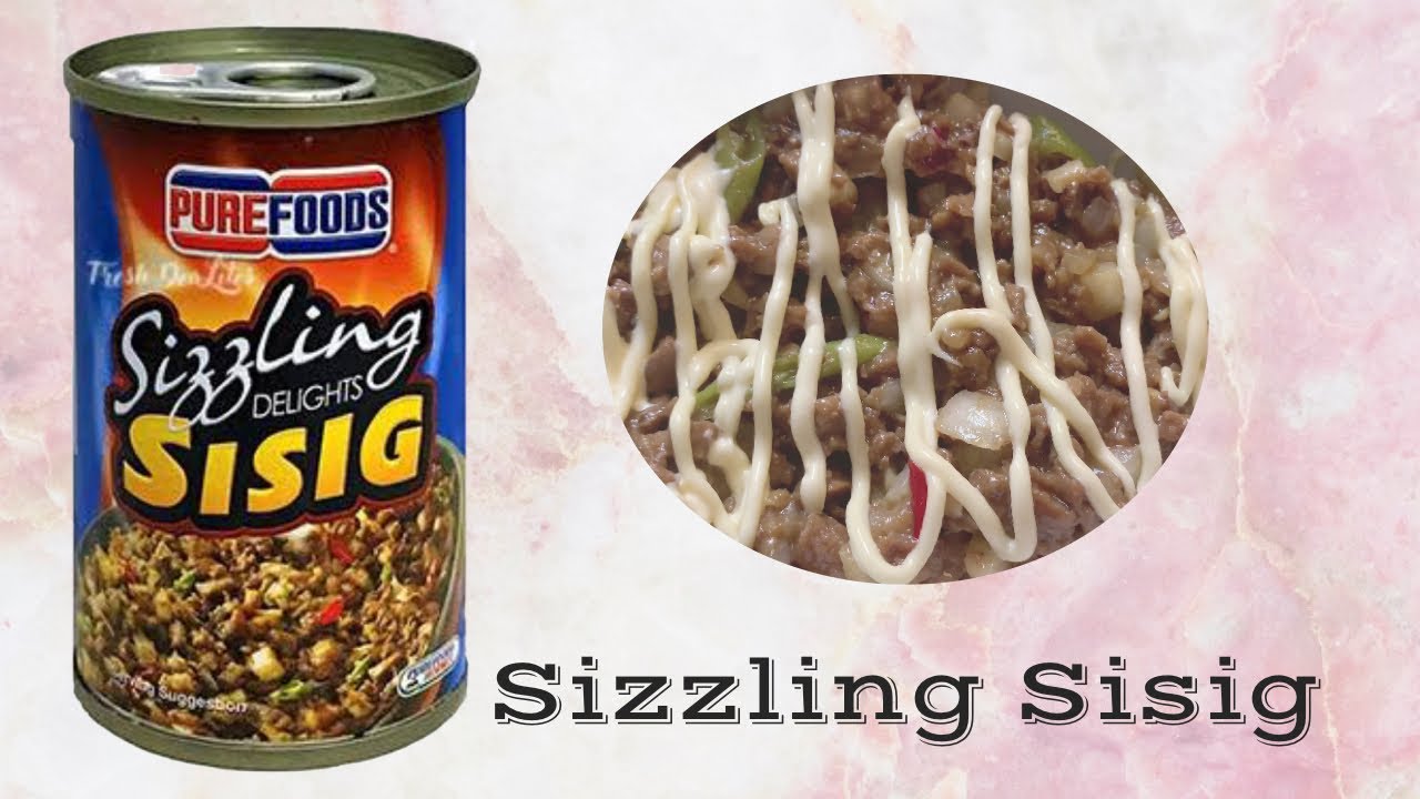 Purefoods Sizzling Sisig | Mas Pinasarap - YouTube