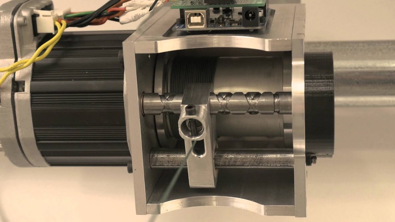 Reverse Screw Cable Spooling - YouTube