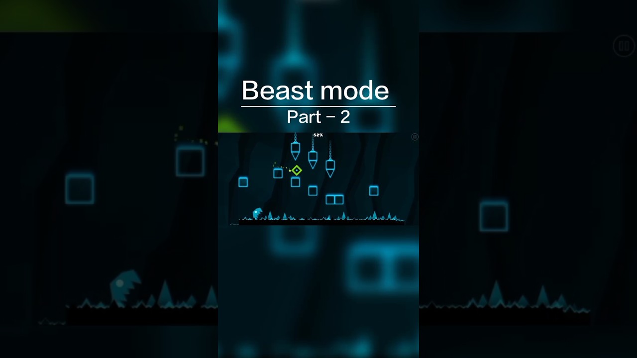 Part - 2 Beast mode #gd #gdworld #Geometrydash #geometrydashworld - YouTube