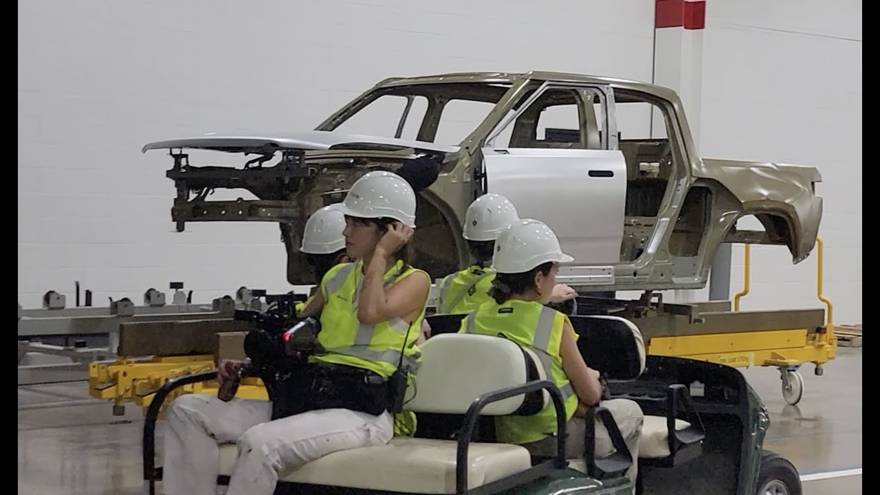 Rivian Frames / Bodies in Factory - by DuckTruck @ Rivianforums.com ...