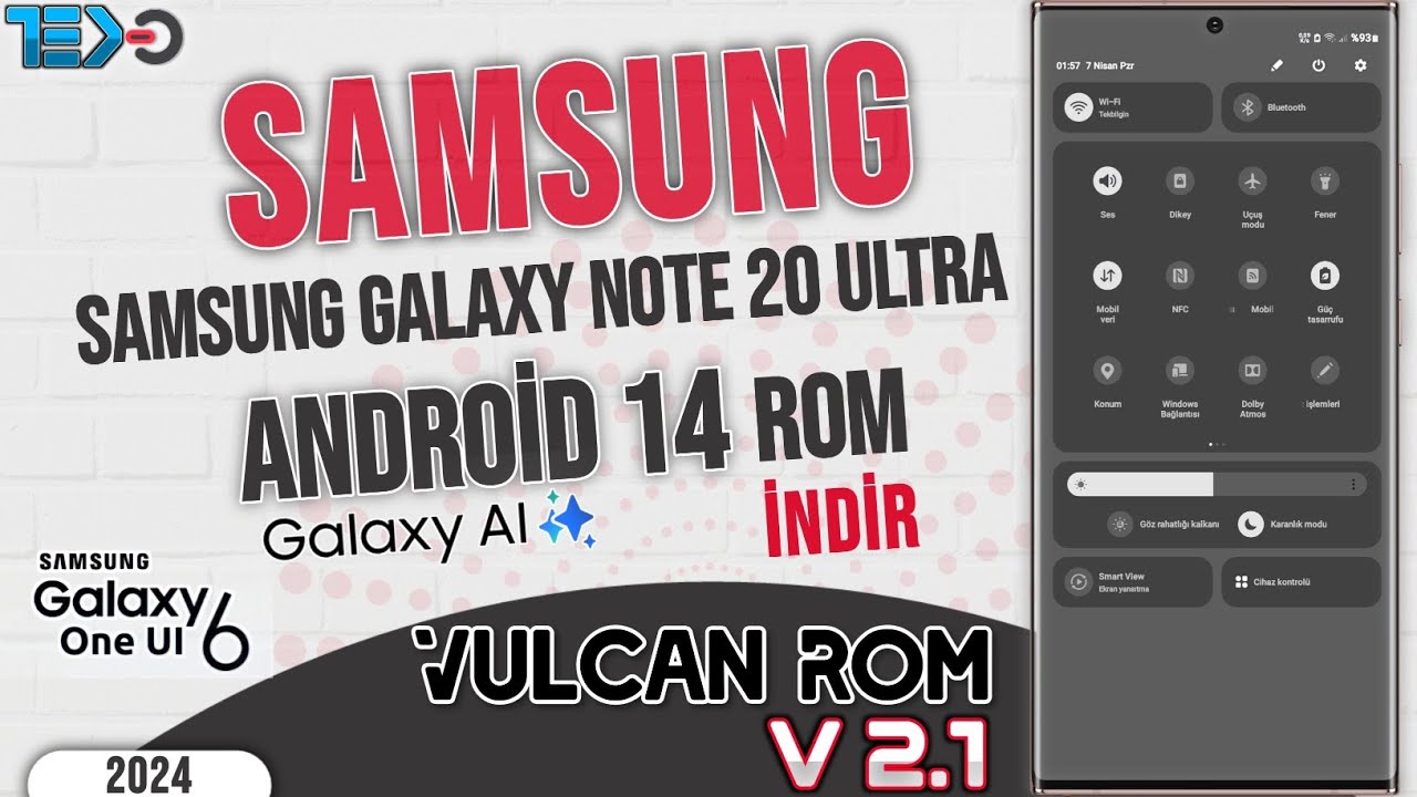 VulCan 2.1.0.1 Rom - Android 14 One UI 6.1 | Samsung Galaxy Note 20 / S20 Serisi | En iyi ...