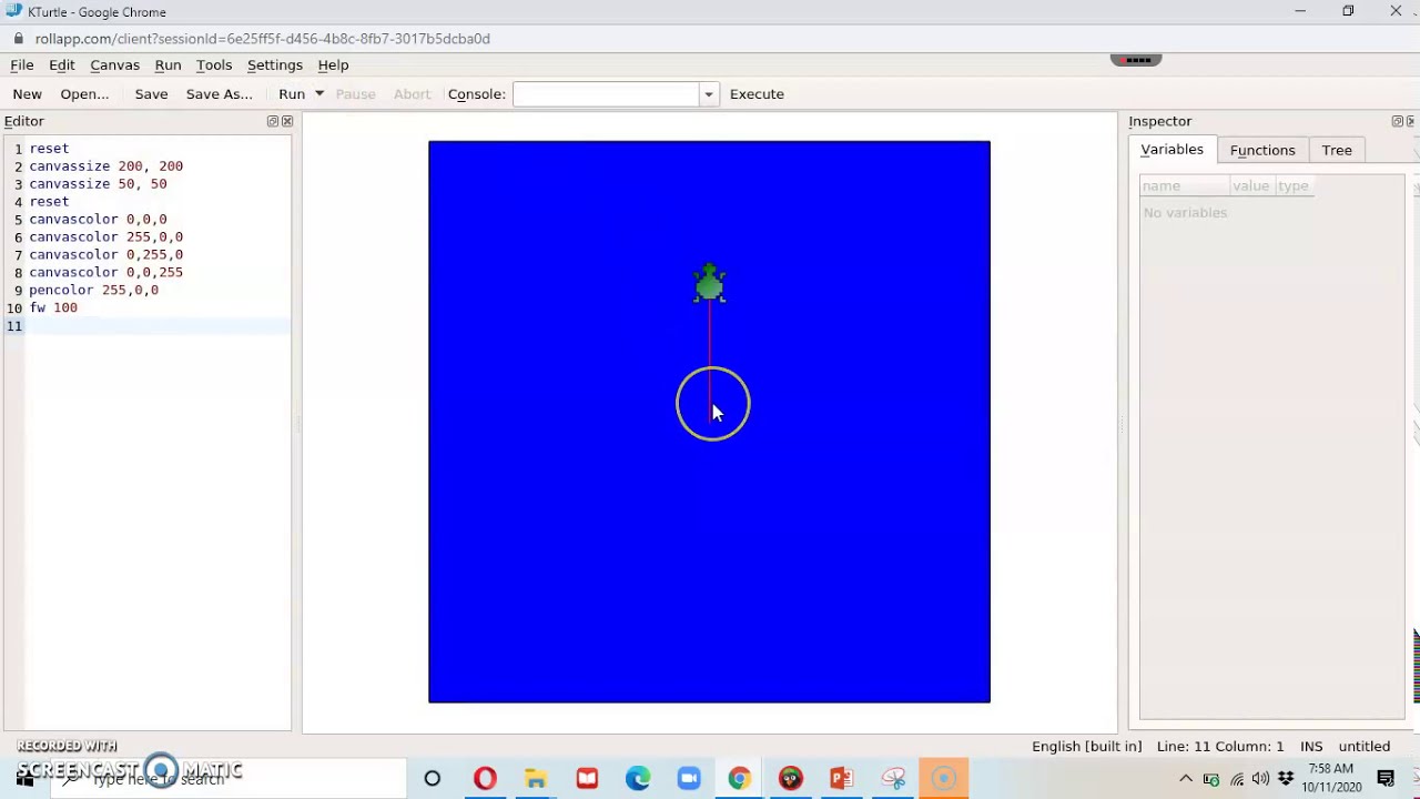 Kturtle How To Change Canvas Color And Size YouTube kturtle-how-to-change-canvas-color-and-size-youtube
