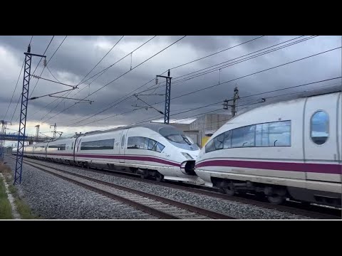 Spanish High Speed Trains. AVE, AVLO, OUIGO, IRYO, ALVIA, EUROMED. Vol ...