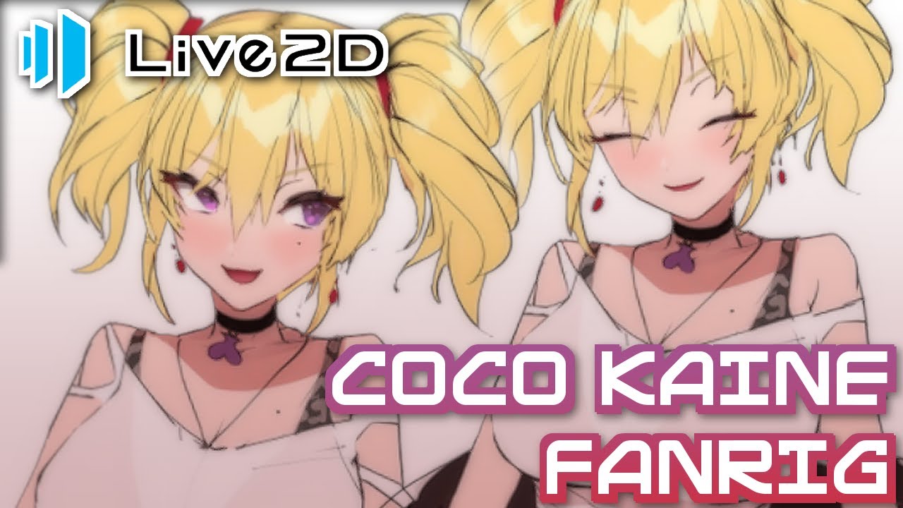 Coco Kaine Fanrig (Live2D Model Rigging) (OLD VIDEO) - YouTube