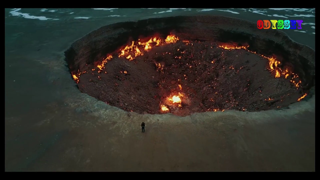 Gates of Hell | Darvaza Gas Crater | Door to Hell | Turkmenistan - YouTube