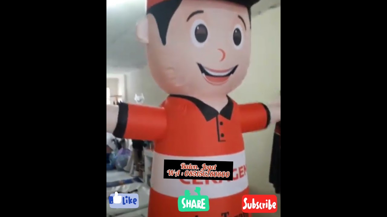 BALON SKY DANCER | BALON JOGET | BALON PROMOSI | BALON KUSTOM - YouTube